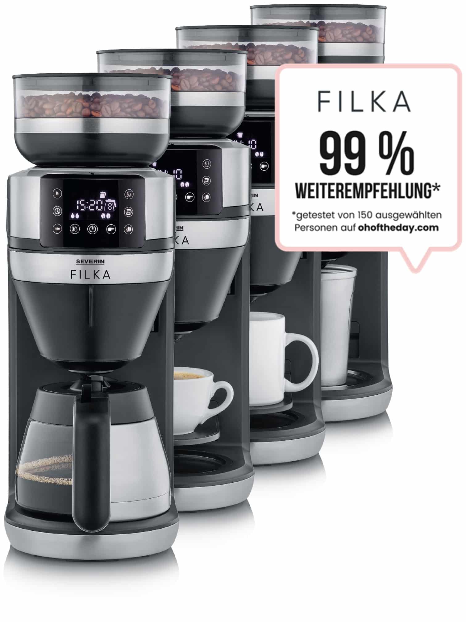 SEVERIN FILKA: Die Revolution der Filterkaffee-Zubereitung