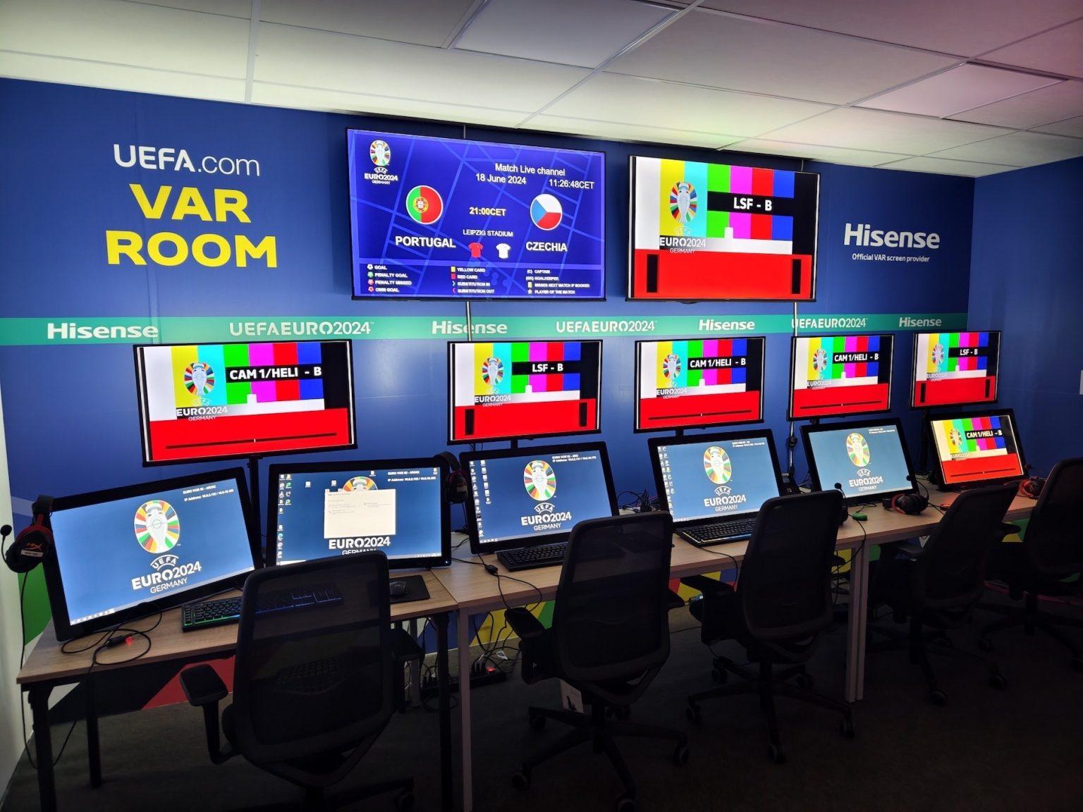 Hisense liefert VAR Screens für UEFA EURO 2024